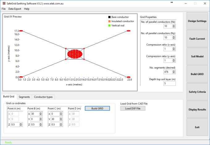 Modelling Wind Turbine Earthing Grid in 3D - Electrotechnik