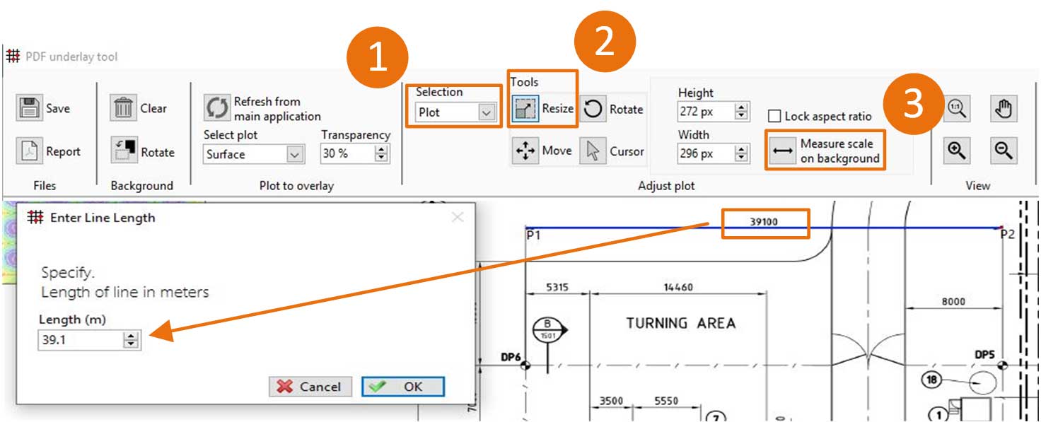 PDF Underlay Tool - SafeGrid Earthing Software Tutorial
