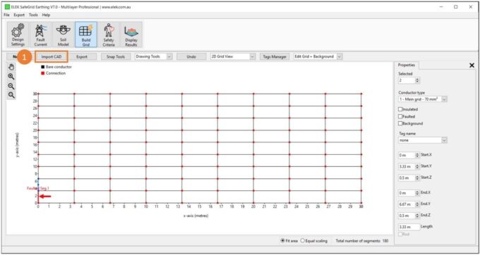 Import custom grids from AutoCAD files - SafeGrid Software