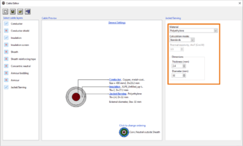 Cable Modelling from Datasheets - Cable High Voltage Software Tutorial
