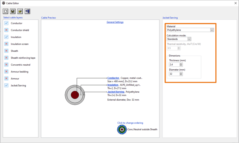 Cable Modelling from Datasheets - Cable High Voltage Software Tutorial