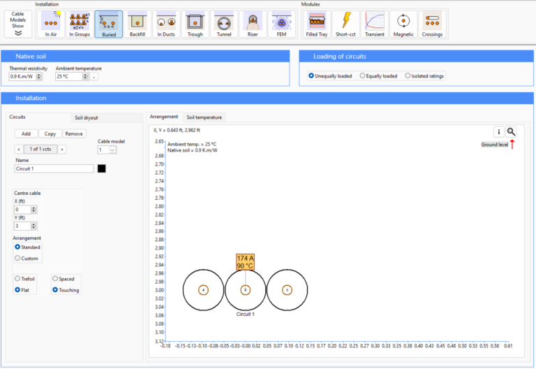 Ampacity Calculations for Southwire Power Cables