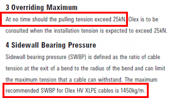 Cable Pulling Calculations - Cable Pro Web Software Tutorial